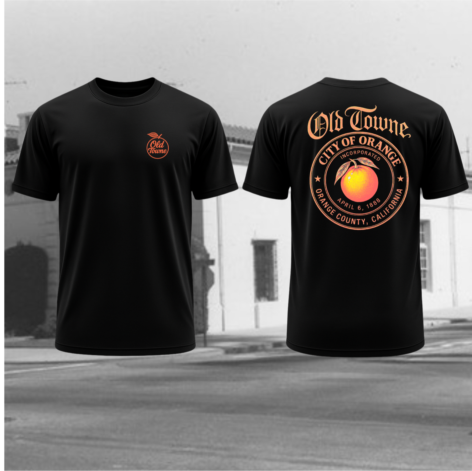 Orange Seal Tee – Old Towne