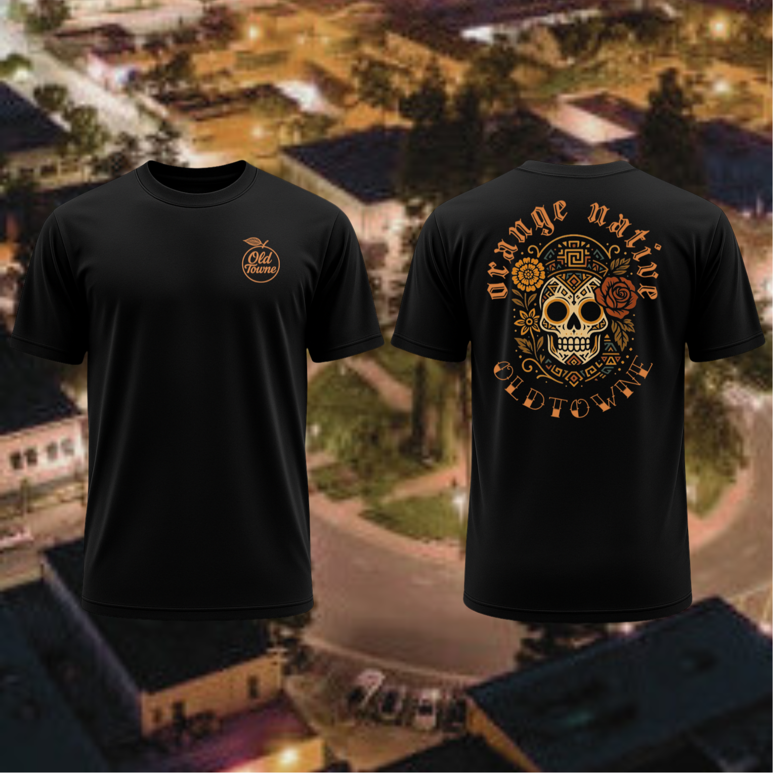 Orange Native Tee – Old Towne
